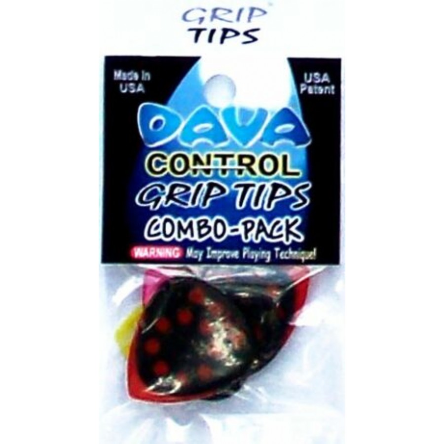 DAVA Grip Tips Combo - 2 Delrin, 2 Nylon, 2 Gels ( 6 penalık paket) Fiyatı