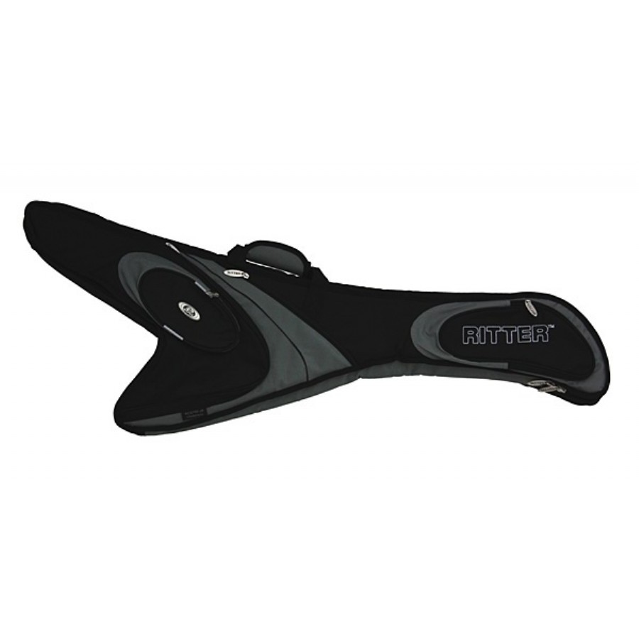 Ritter RCG700-9-JR Randy Rhodes Gigbag BBS - Black / Brushed Steel Fiyatı