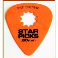 Star Picks Delrin Pick Orange - 0,60 mm - 1 Adet Pena Fiyatı