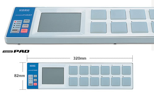Korg Nano Pad Siyah Midi Kontrol Arabirimi Fiyatı | MyDukkan